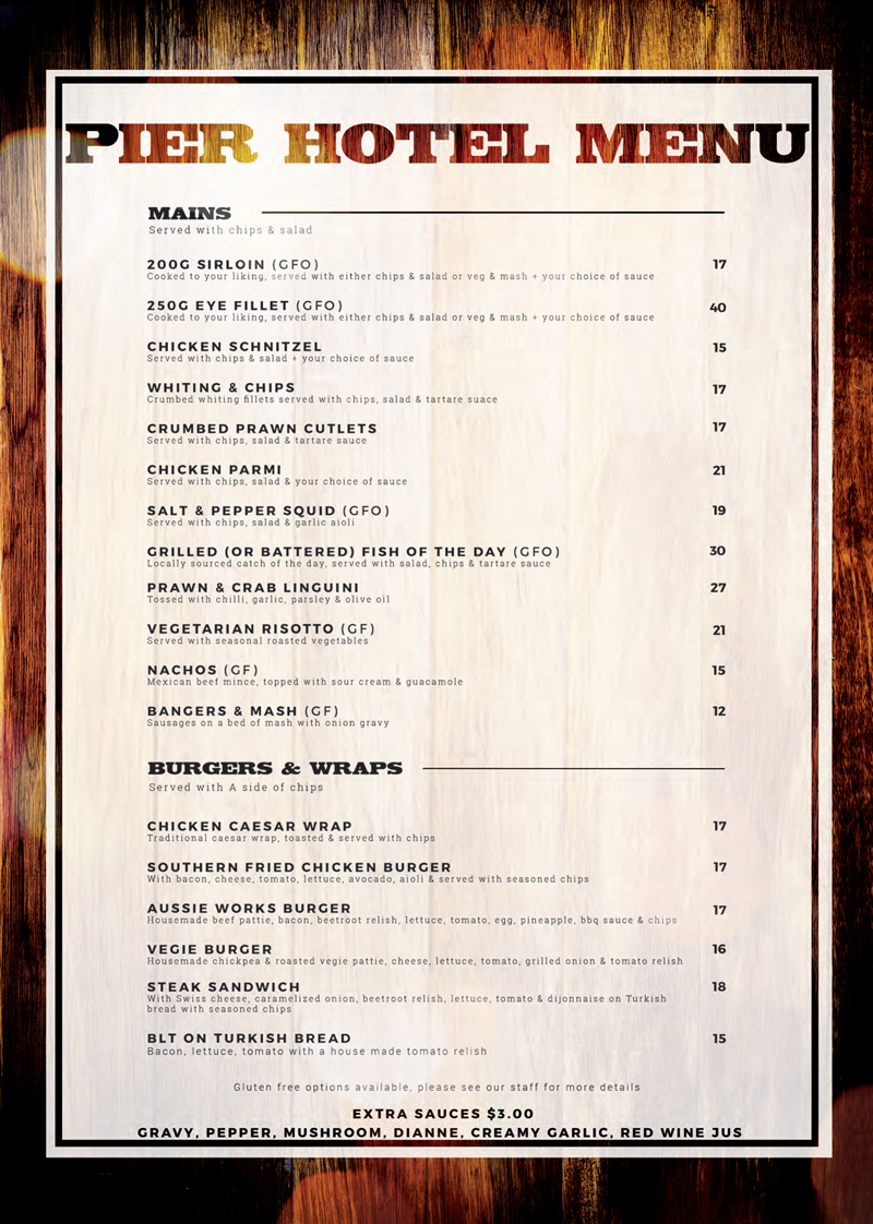 Bistro | The Pier Hotel